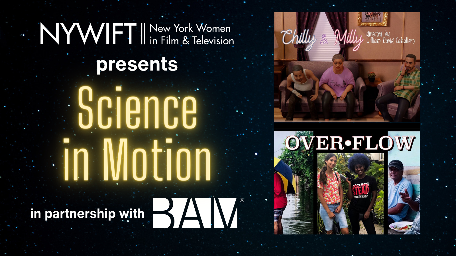 NYWIFT's Science in Motion Screening Series: 'Chilly & Milly' & 'Over ...